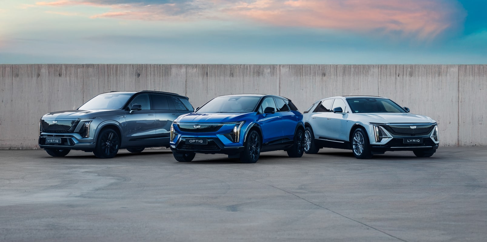 Erkunden Sie die außergewöhnliche Reihe der elektrischen Cadillac SUVs ...